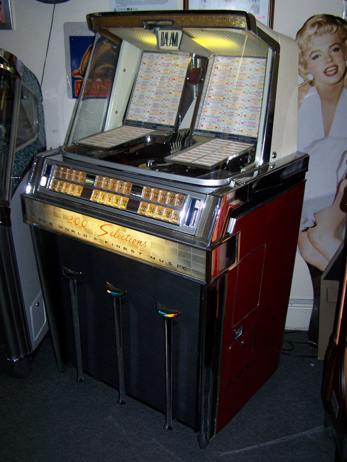 Jukebox sales, hire, restoration and vintage retro diner goodies from Select Jukeboxes - Select ...